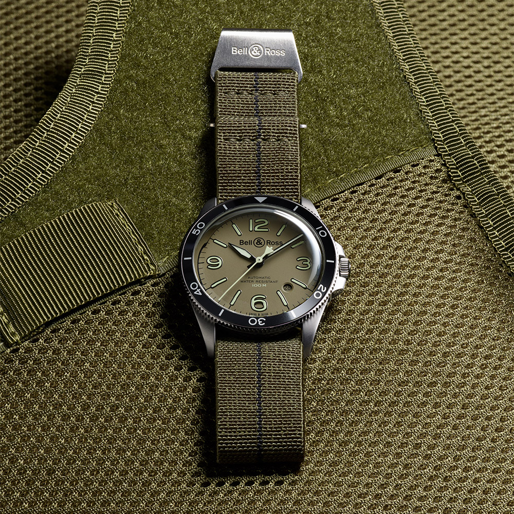Bell Ross BR V2 92 Military Green AMJ Watches bell-ross-br-v2-92-military-green-amj-watches